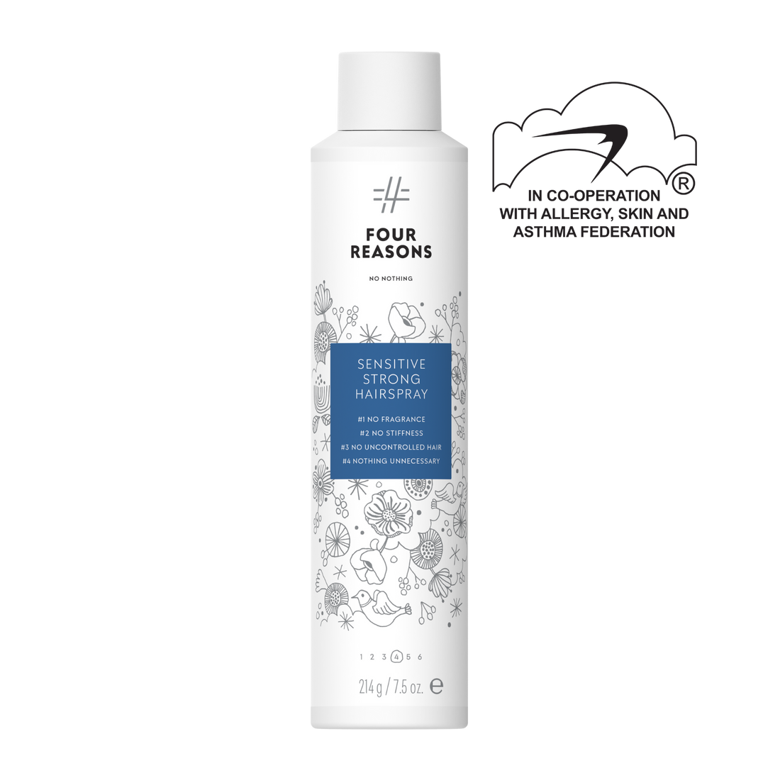 Fragrance Free Hair Strong Hairspray – No Nothing Very Sensitive