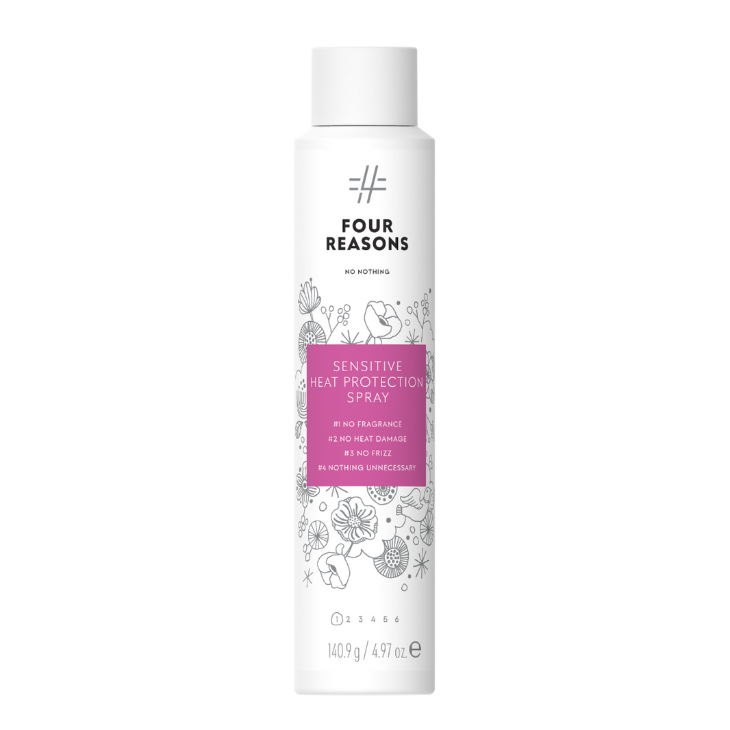 Fragrance Free Hair Heat Protectant Spray – No Nothing Very Sensitive